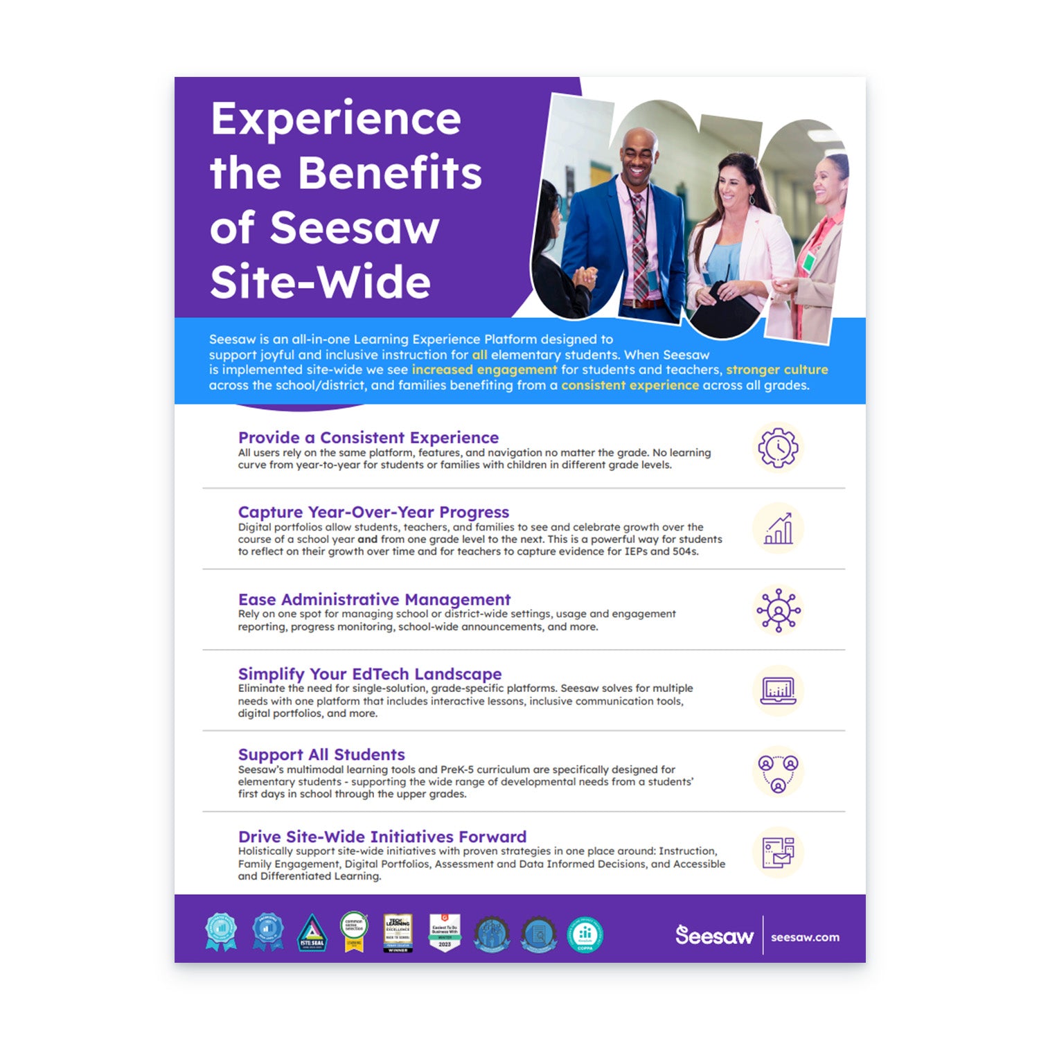 Data Sheets - Experience the Benefits of Seesaw Site-Wide – The Seesaw ...